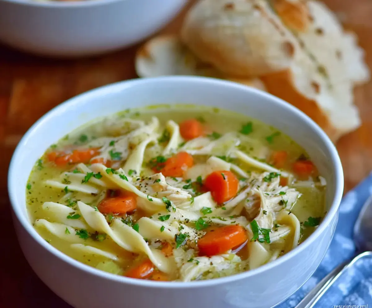 Easy Chicken Noodle Soup Recipe