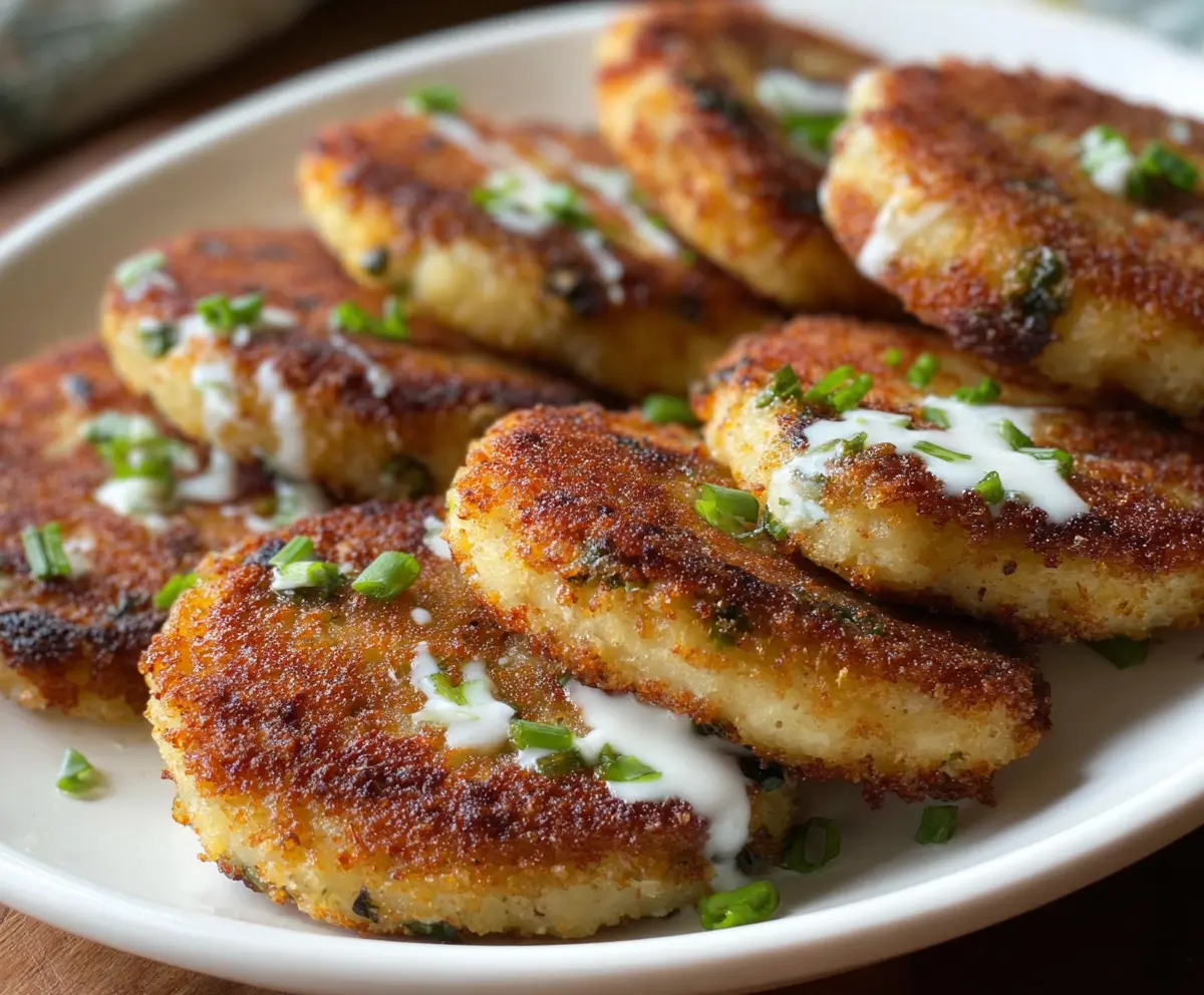 Crispy Mashed Potato Patties Recipe