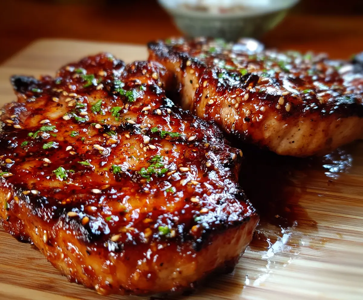 Easy Honey Garlic Pork Chops