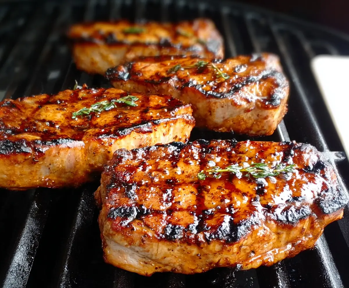 Easy Grilled Pork Loin Chops Recipe