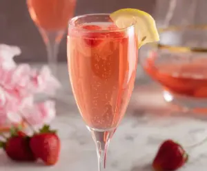 Refreshing Pink Champagne Cocktail Recipe