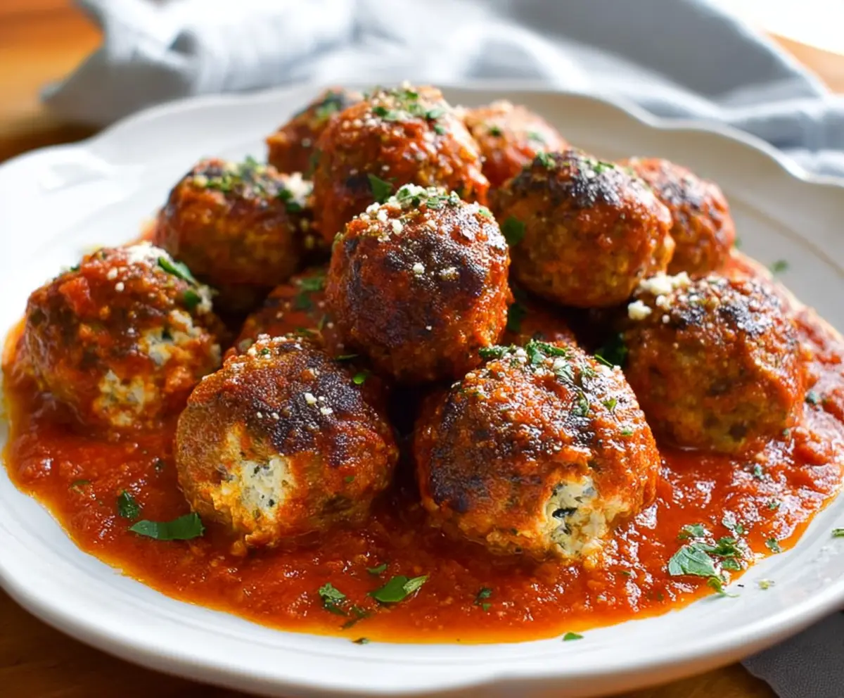 Easy Ricotta Meatballs Recipe