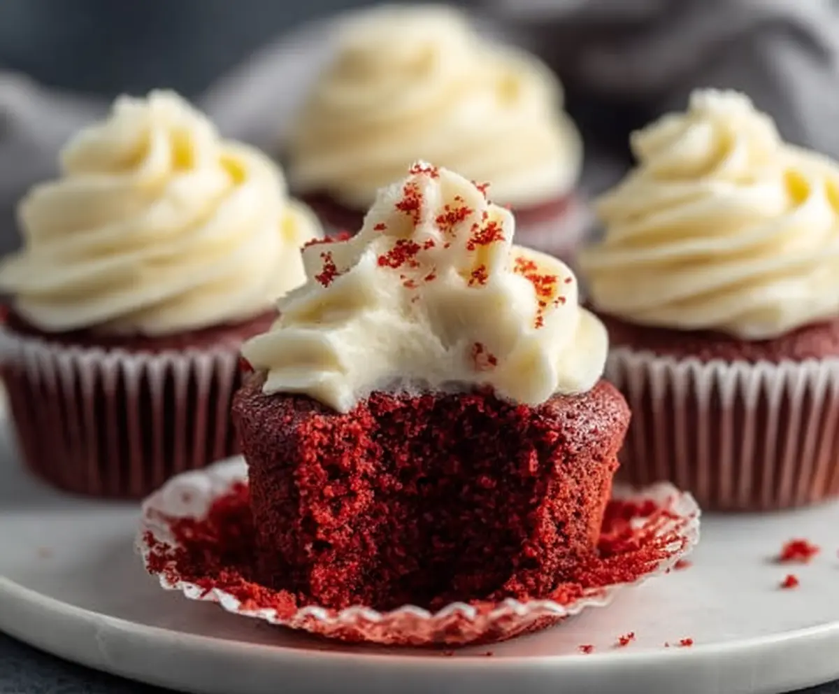 Small Batch Red Velvet Cupcakes Recipe